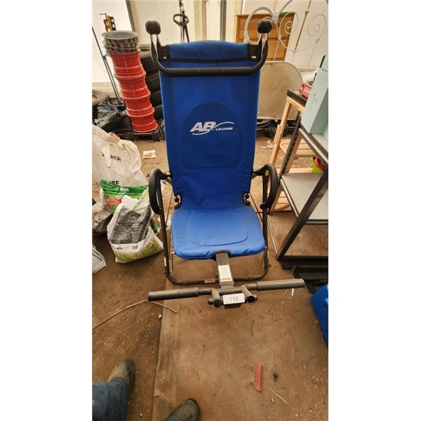 AB lounge workout machine, 20" wobble board