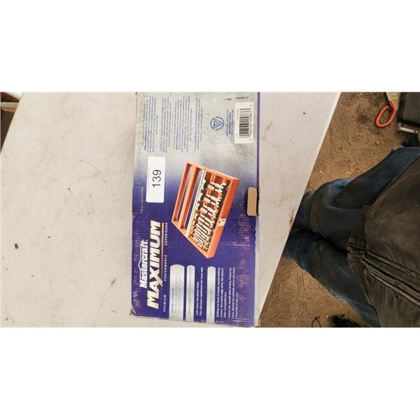 Mastercraft maximum forsner bit set