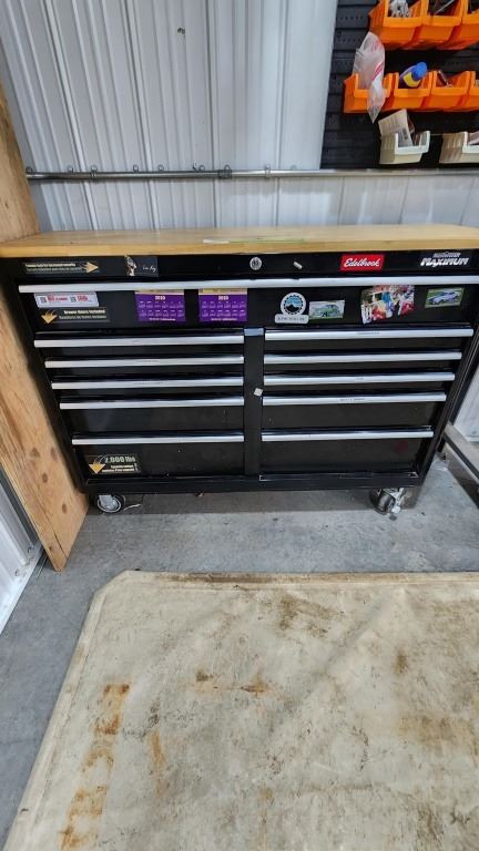 Mastercraft maximum tool box/work bench