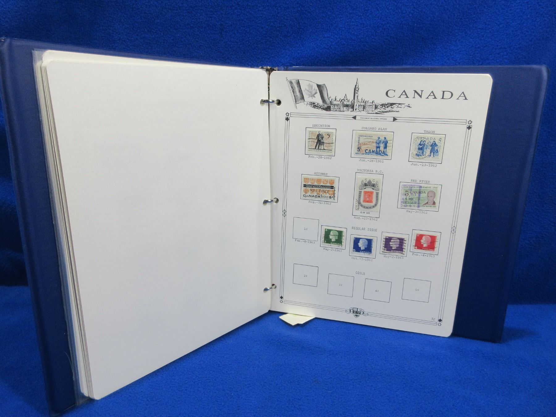 Stamp Collectors Album 1857 - 1991