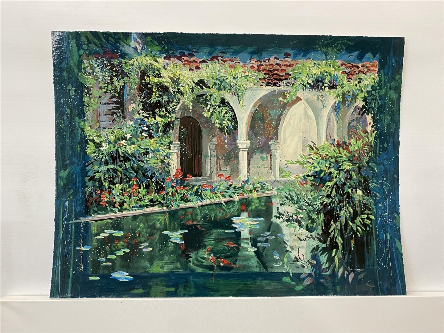 Mediterranean Villa 1995 by Rebecca Hardin