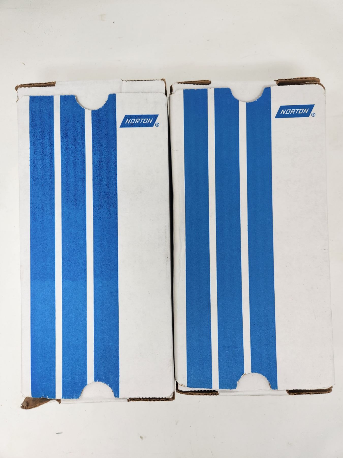 Norton 3-2/3" x 9", 80 Grain Sanding Paper (2 boxes, 100 sheets per box)