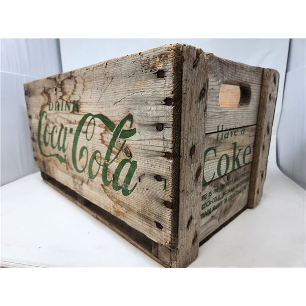 Vintage Wooden Coca-Cola Crate