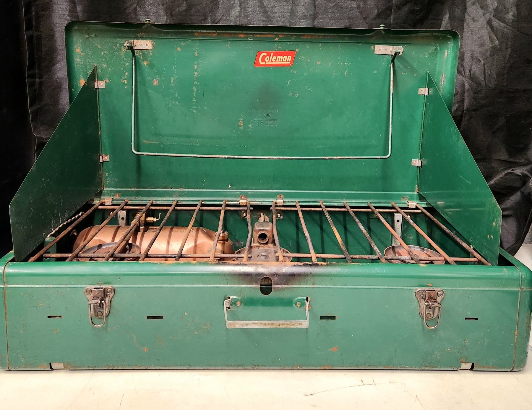 Rare 3 Burner Vintage Coleman Stove (Made in Wichita Kansas) Model 426B