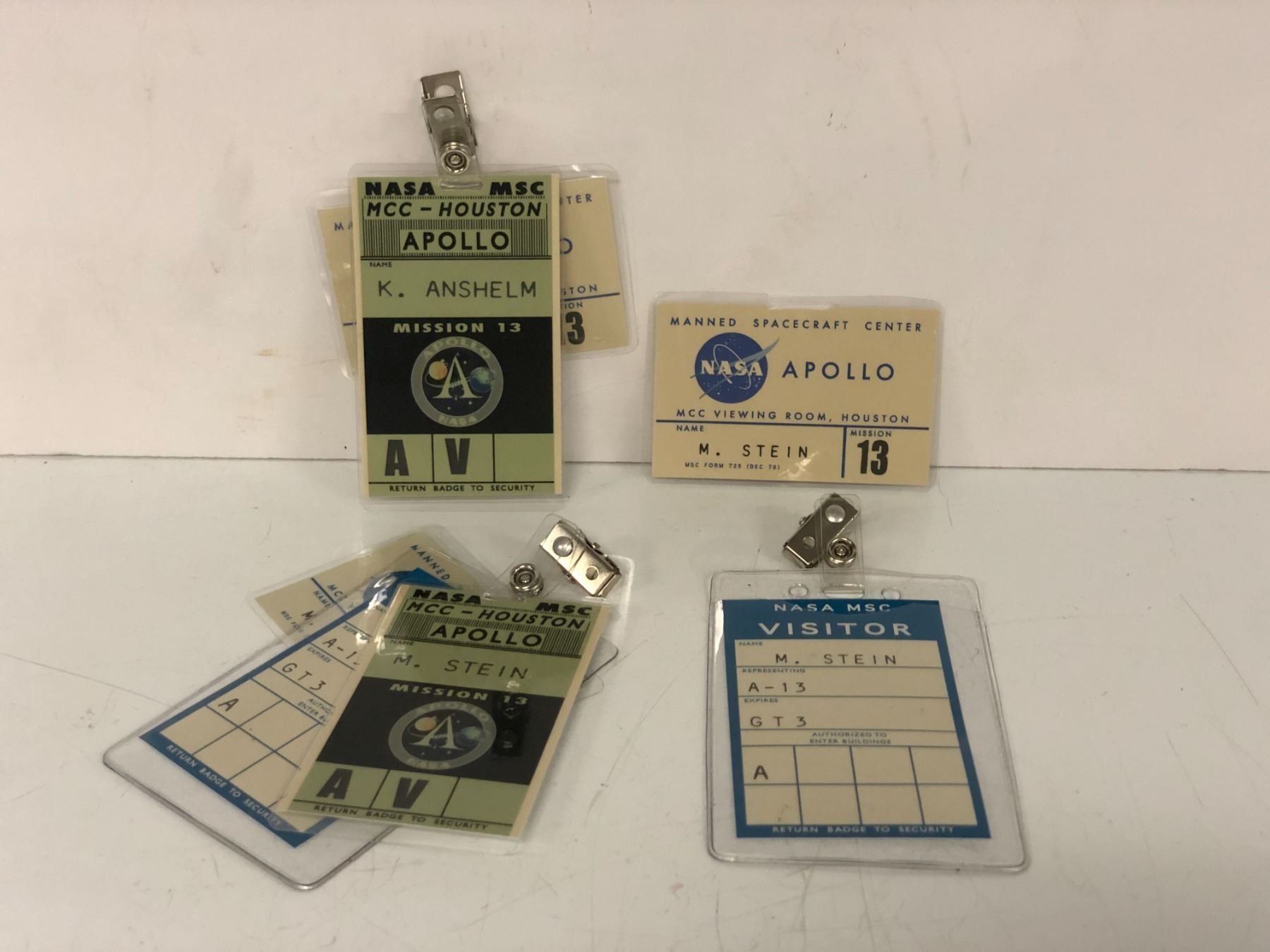 NASA Visitor Passes - x7