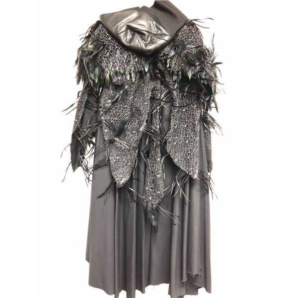 Custom Tailored Beast Cape w/feathers