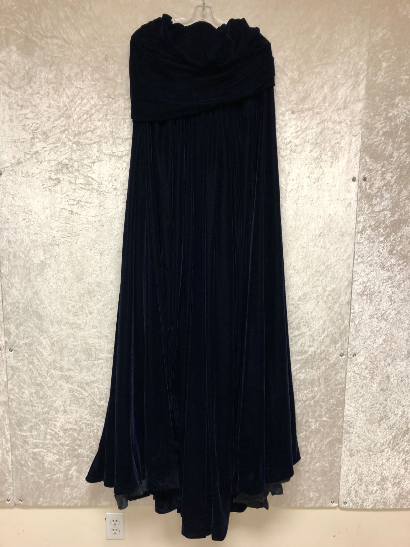 Custom and Heavy Screen Worn Velvet Cape