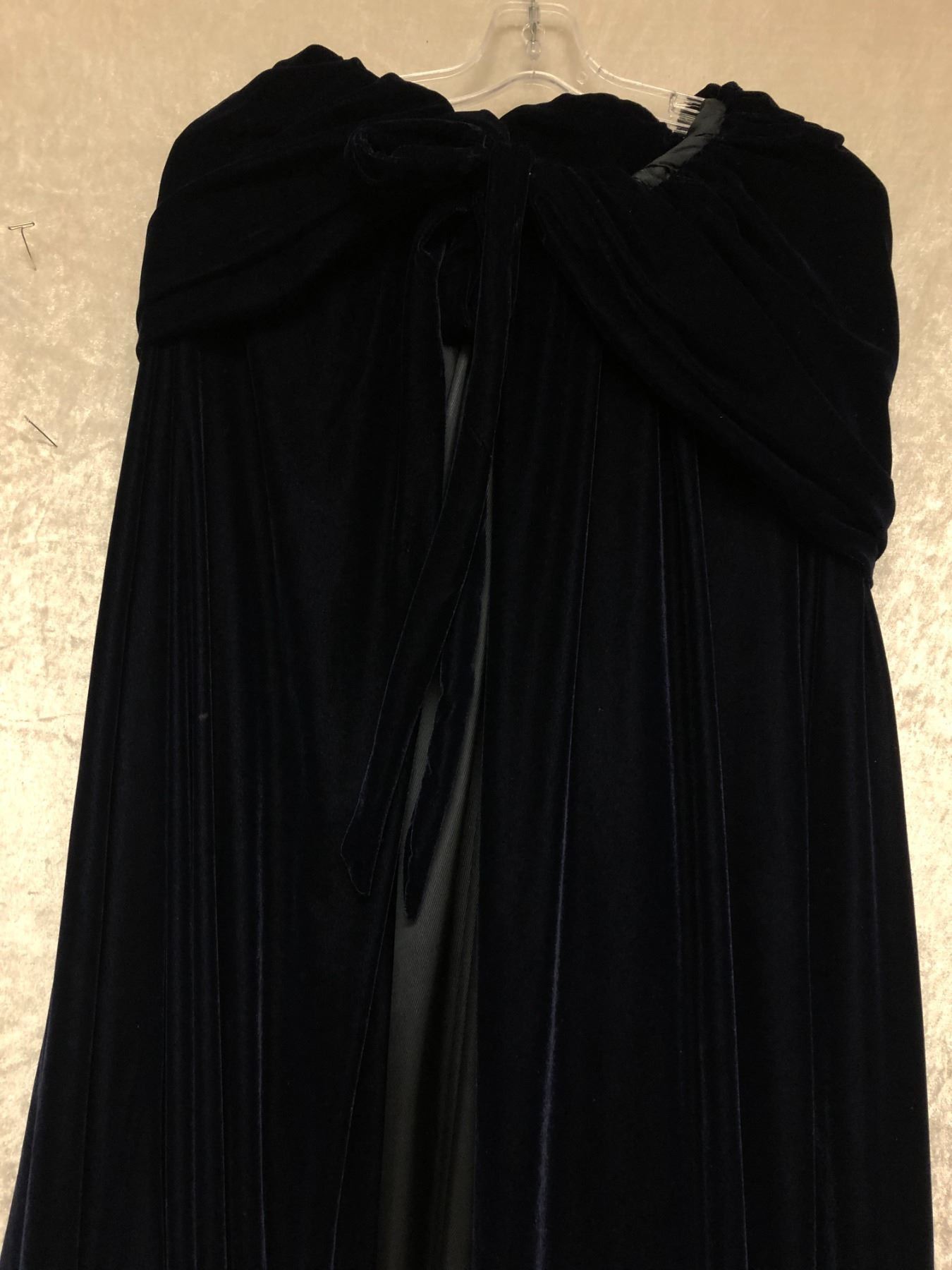 Custom and Heavy Screen Worn Velvet Cape