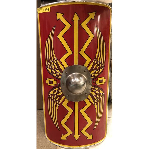 Hand Crafted Metal Medieval Roman Sheild
