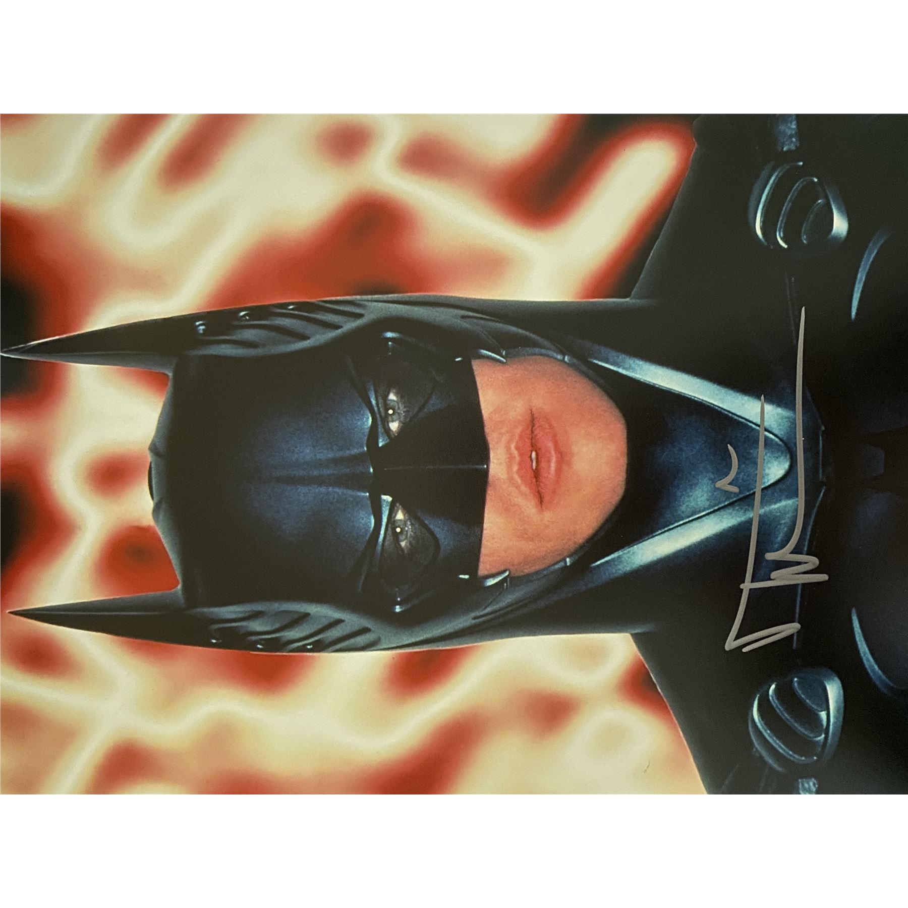 Batman Forever Val Kilmer signed movie photo