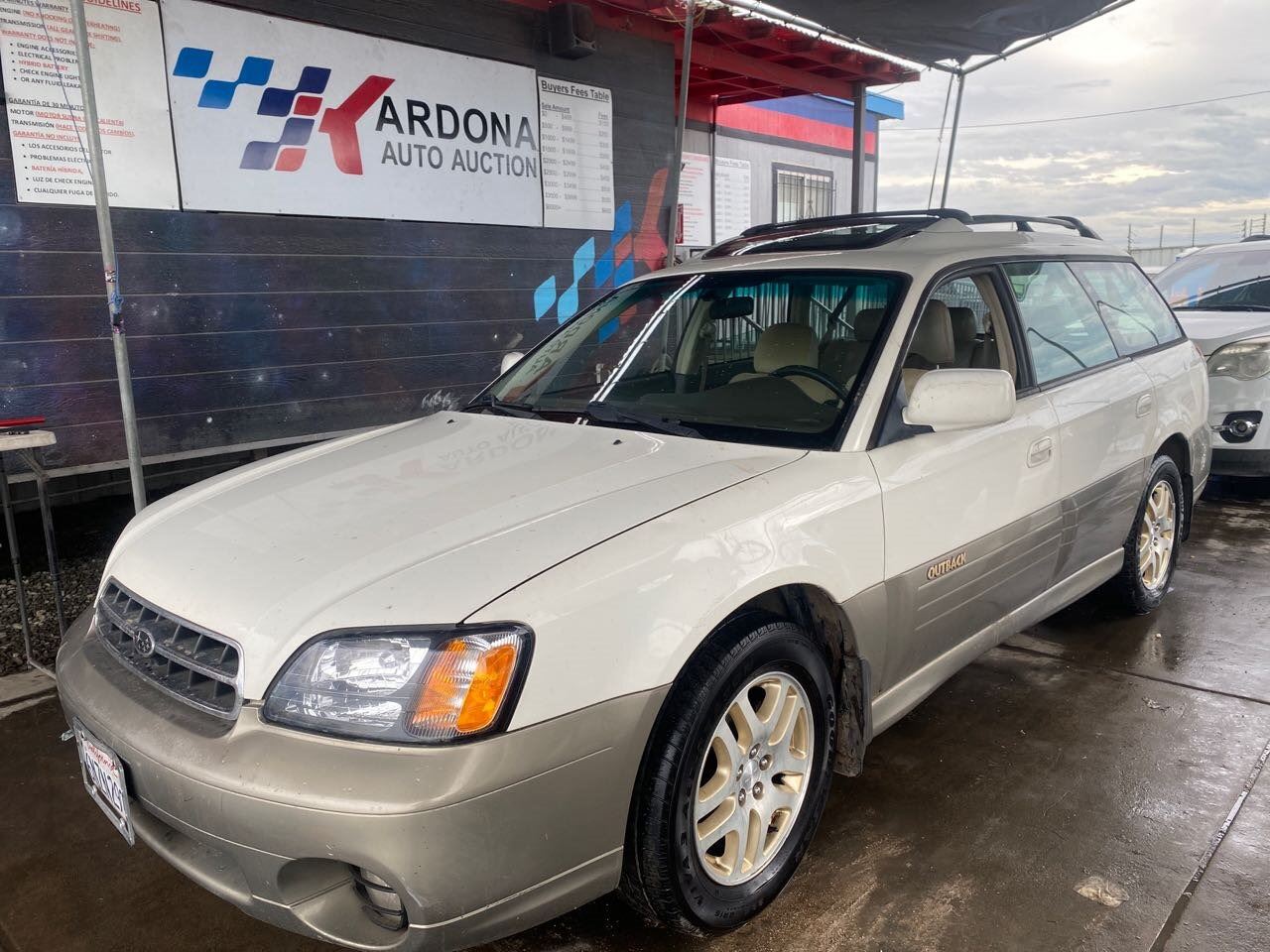 2000 SUBARU OUTBACK
