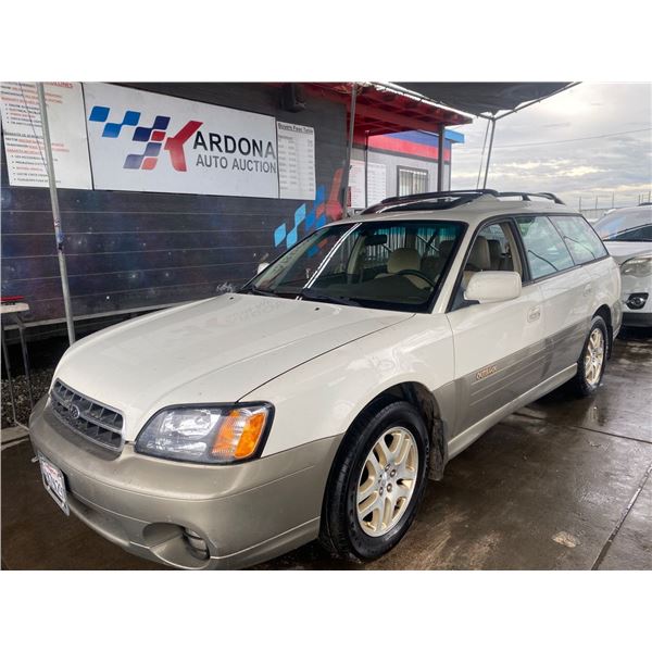 2000 SUBARU OUTBACK