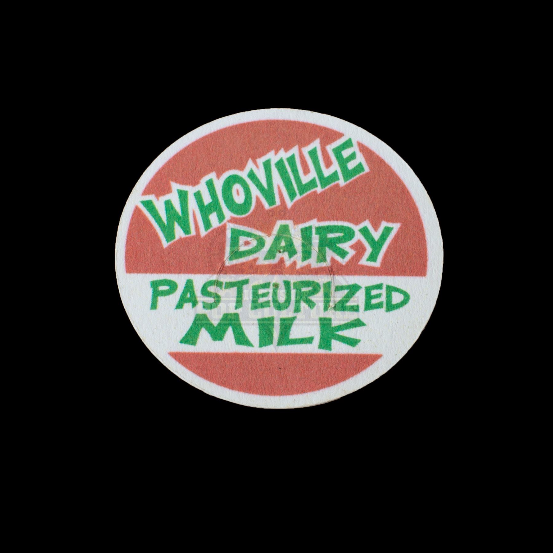 How the Grinch Stole Christmas – Whoville Milk Label – H2-203