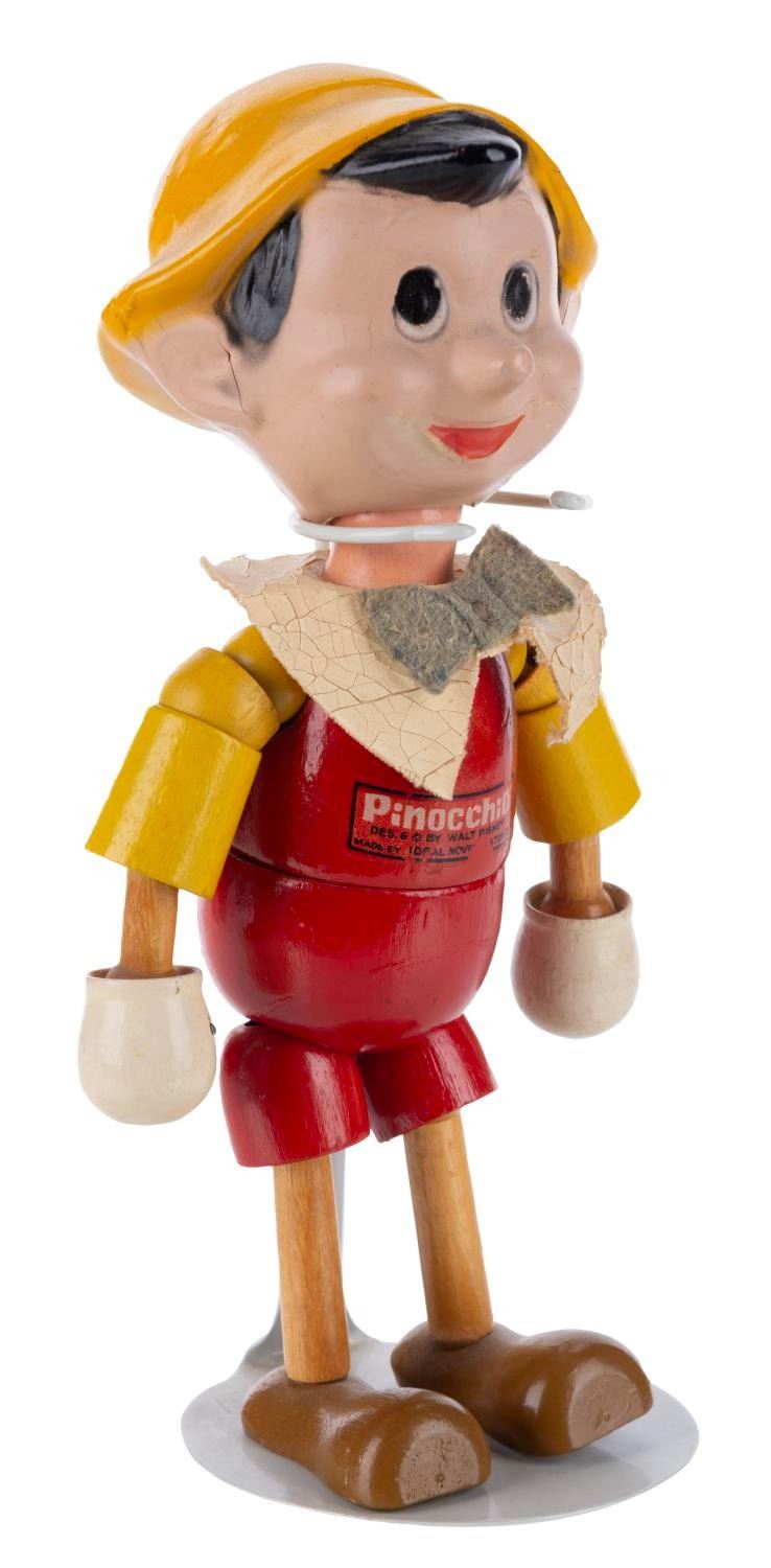 A Wood-Jointed Pinocchio Doll by Ideal. - Van Eaton Galleries