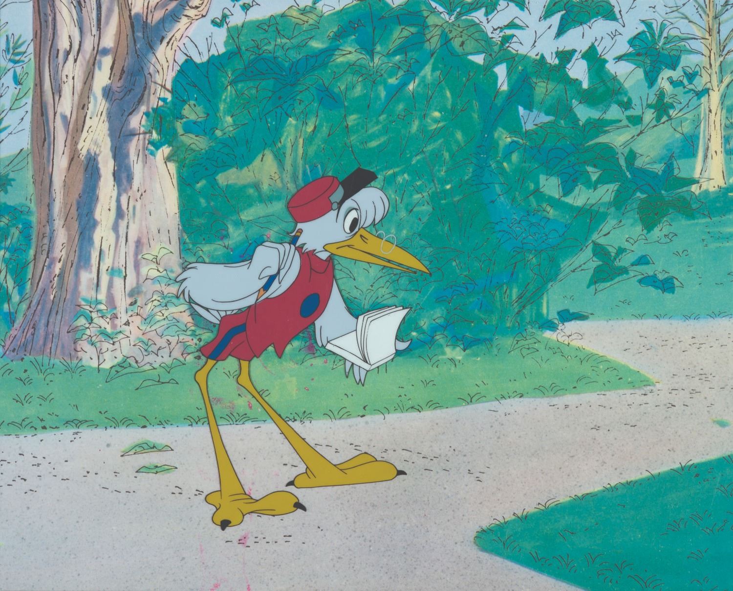 An Original Cel From Lambert The Sheepish Lion