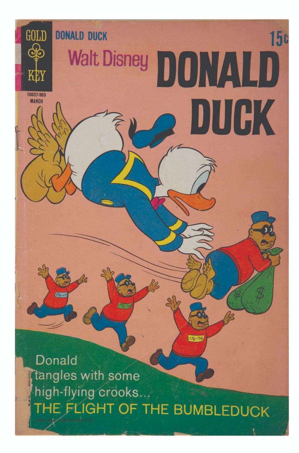 A Gold Key Donald Duck Comic Book. - Van Eaton Galleries