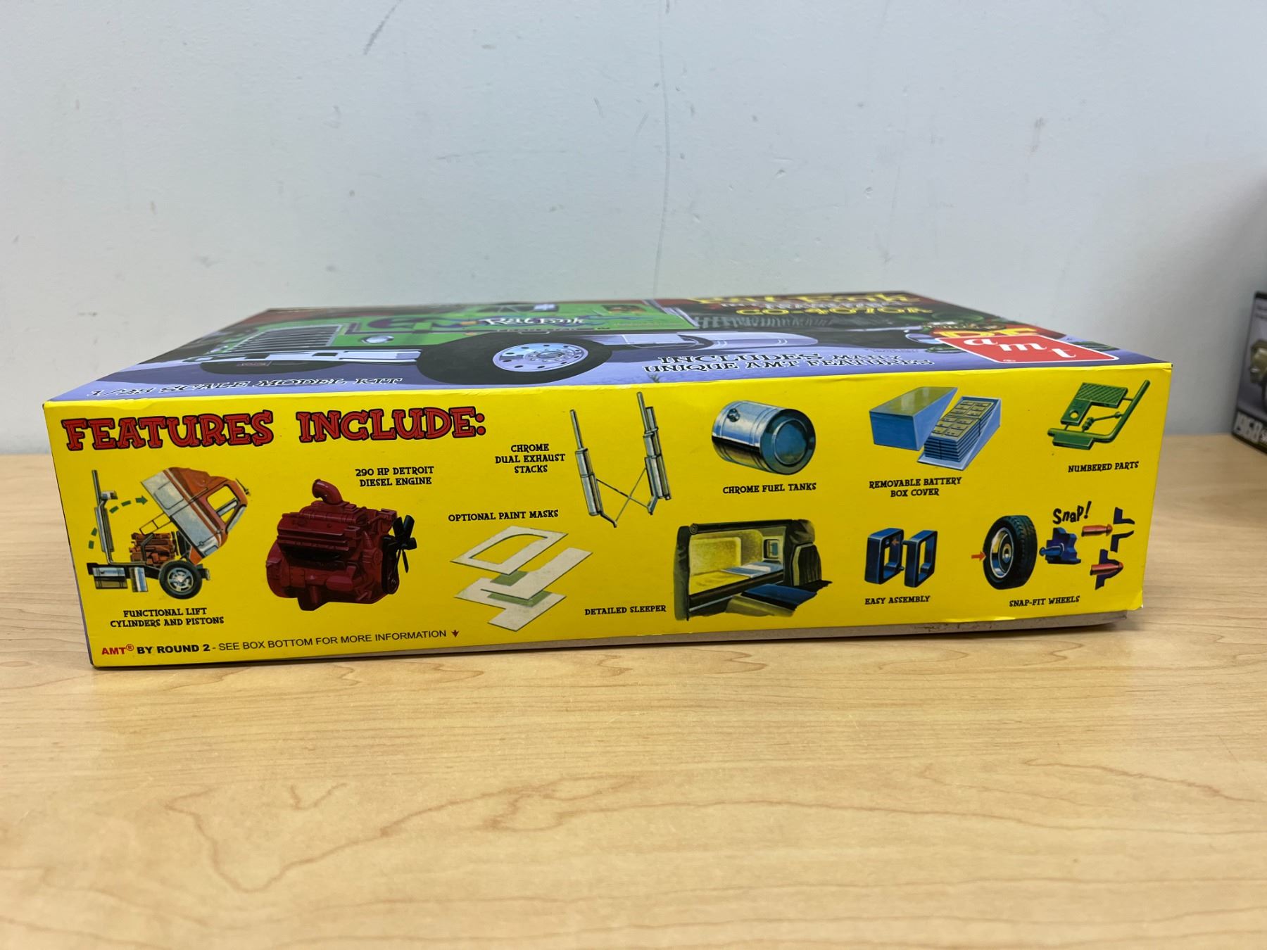AMT Rat Fink International Transtar Model Kit 1/25 - open box, looks ...