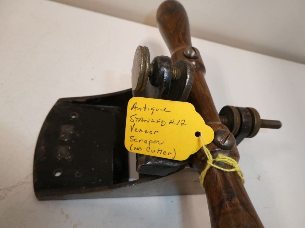 Antique Stanley #12 Veneer Scraper
