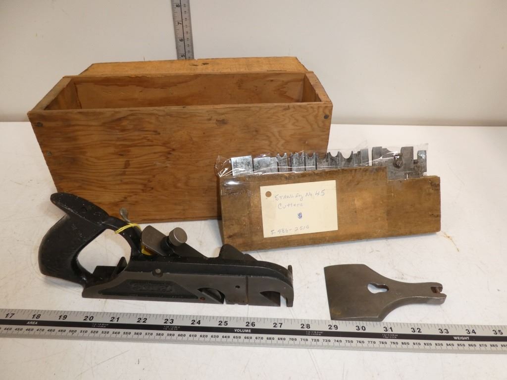 Antique Stanley No. 45 Cutterls, Stanley #75