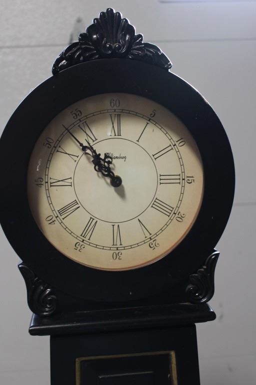 Vintage Looking Freestanding Clock with Storage