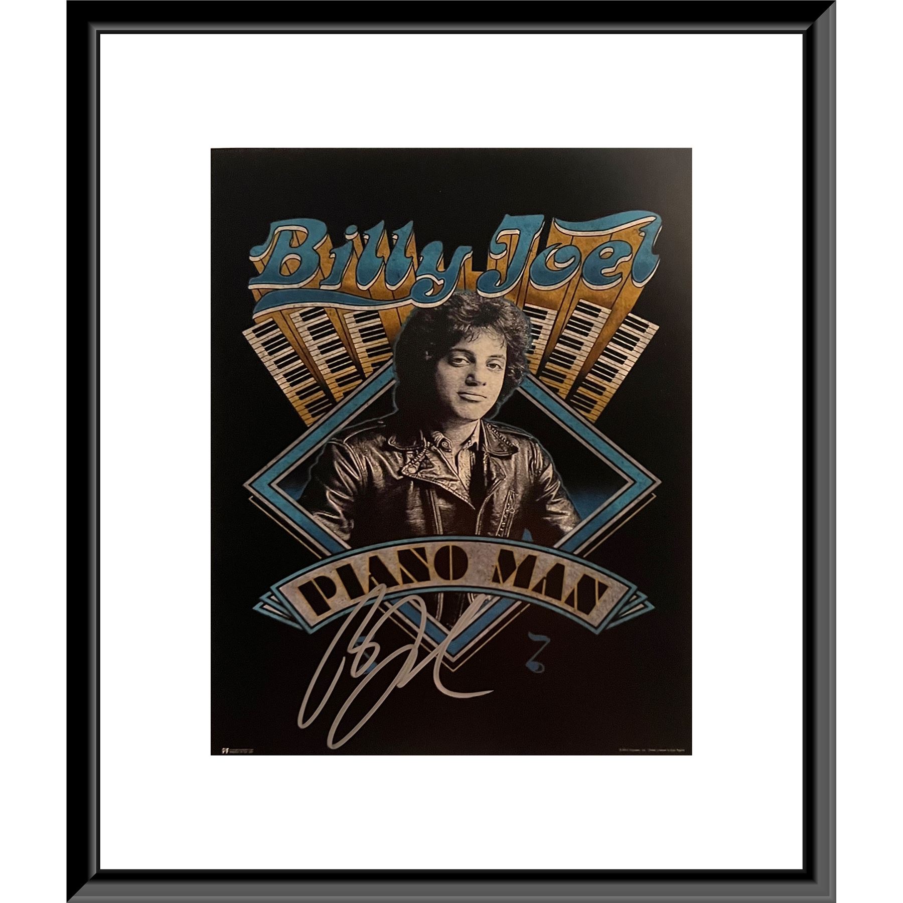 Billy Joel signed photo