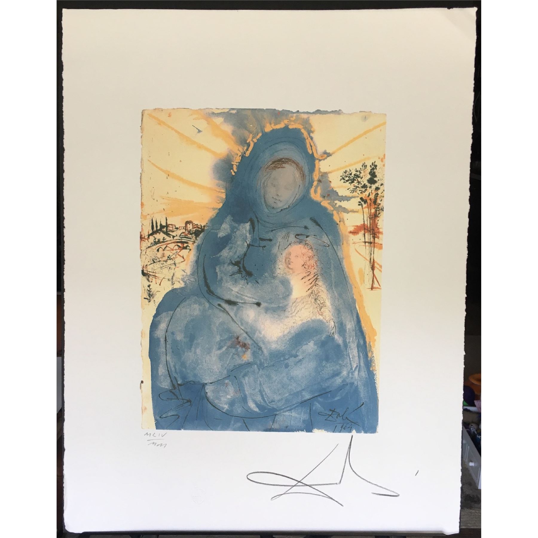 Salvador Dali Signed LE Lithograph