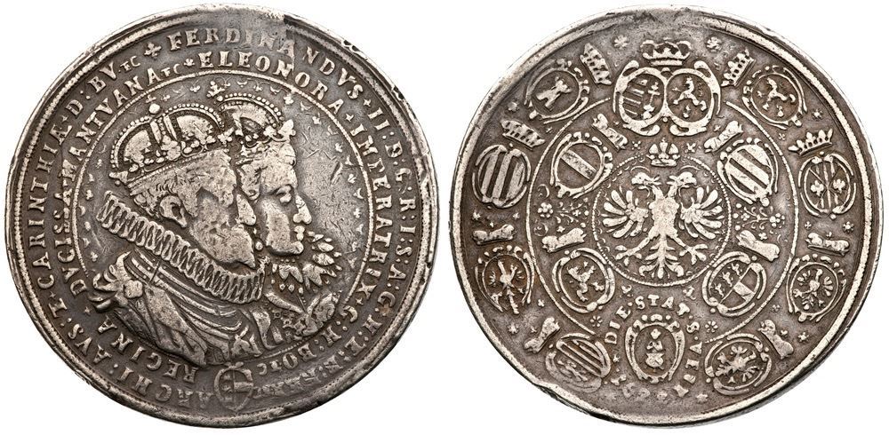 Austria. HRE Ferdinand II (1619-1637). Silver 1 ¾ Taler, 1622.