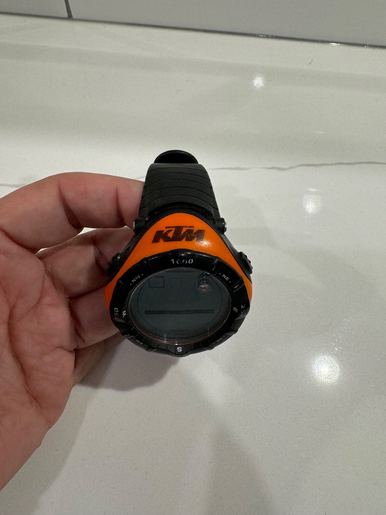 Suunto vector KTM watch needs battery