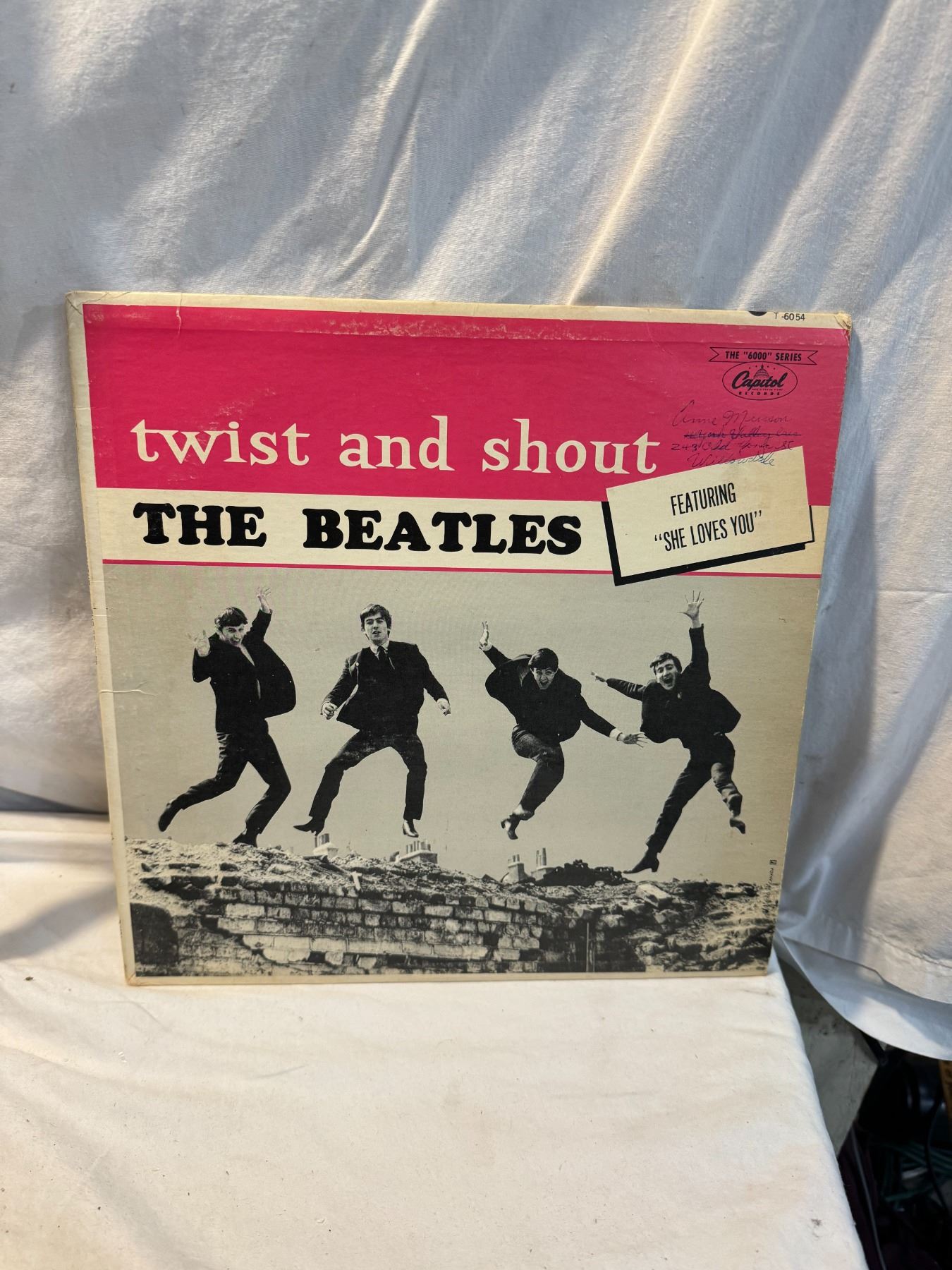 The Beatles Twist and shout record