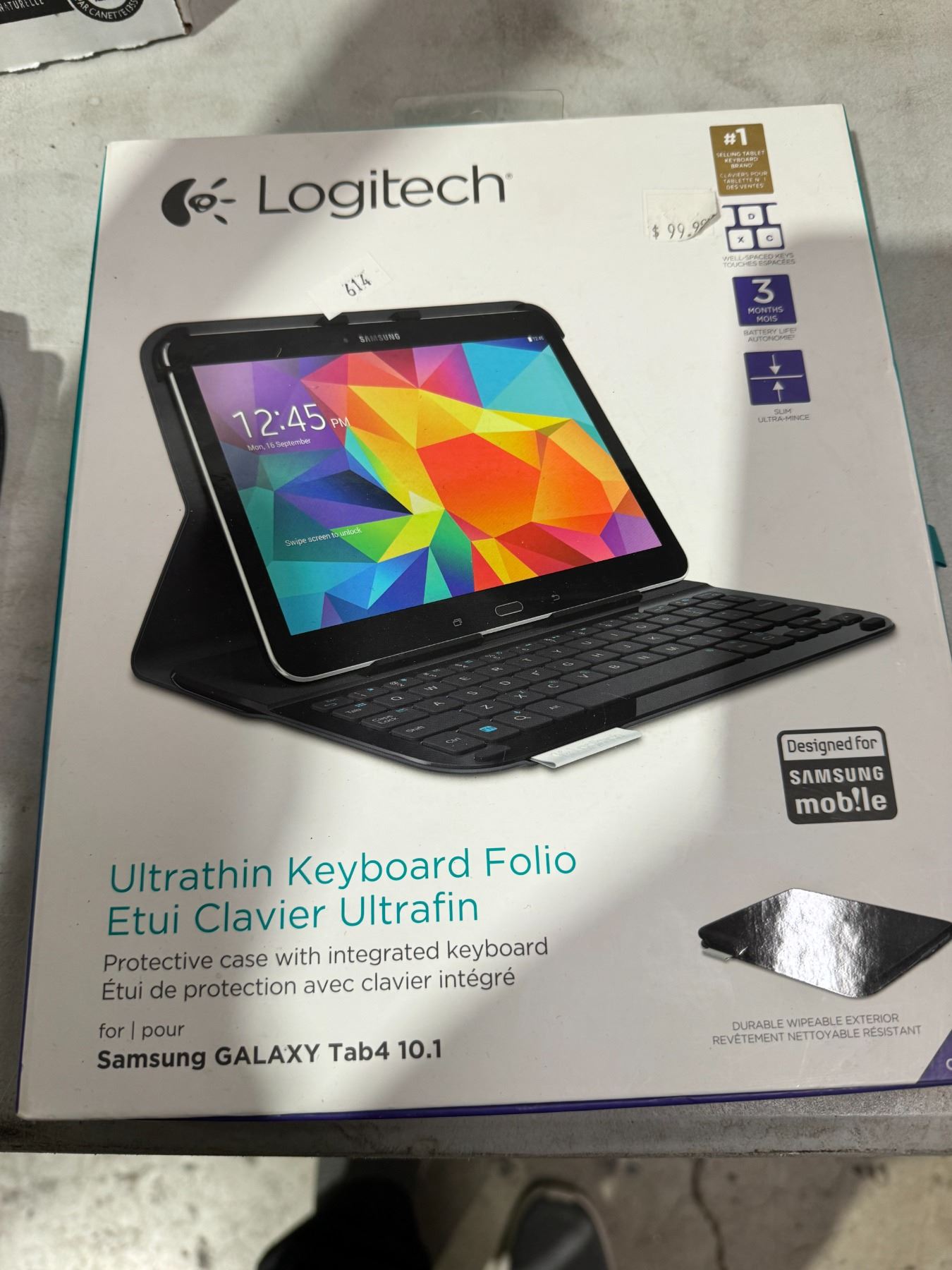 Logitech ultrathin keyboard folio