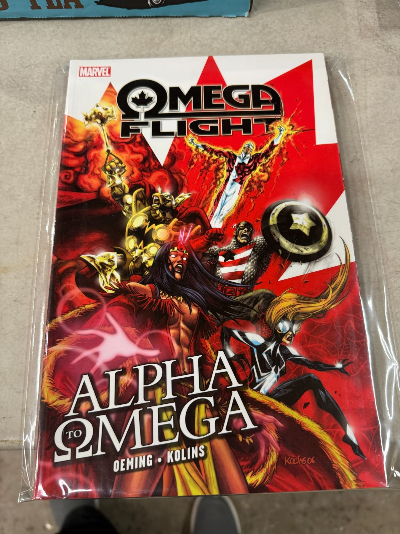 Marvel omega flight