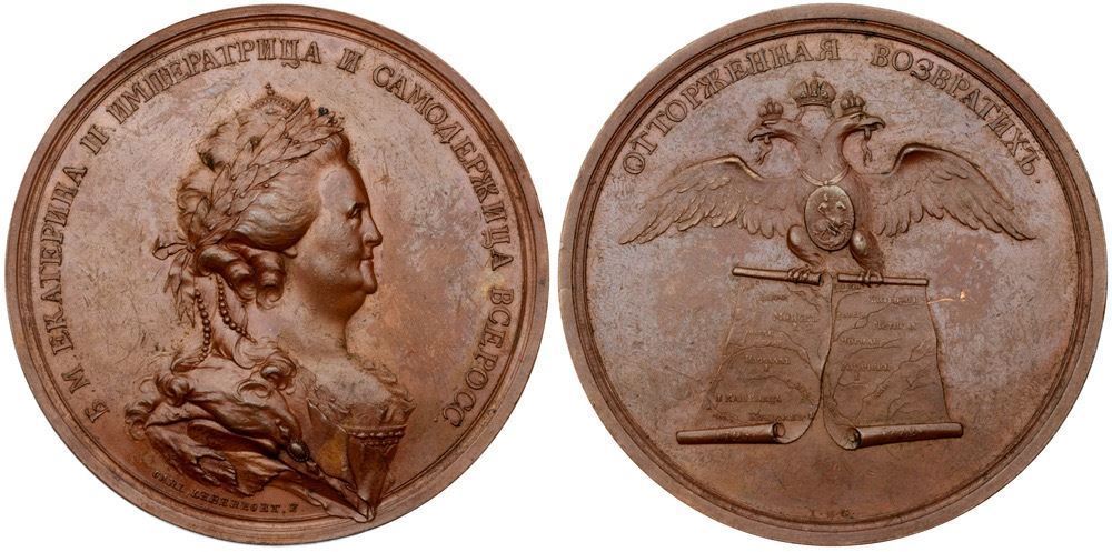 On the Partitions of Poland in 1772 and 1793