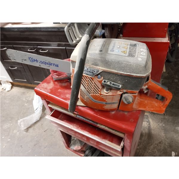 Husqvarna chainsaw K960 - no chain