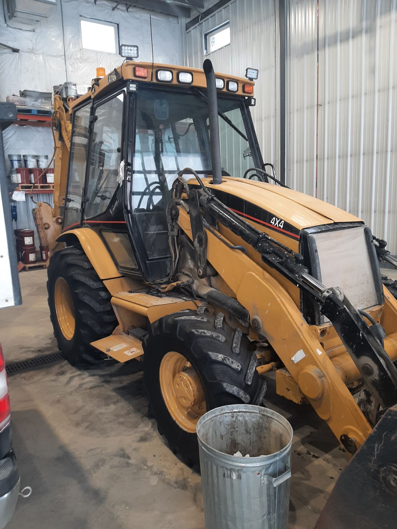 1997 Caterpillar backhoe model 416C