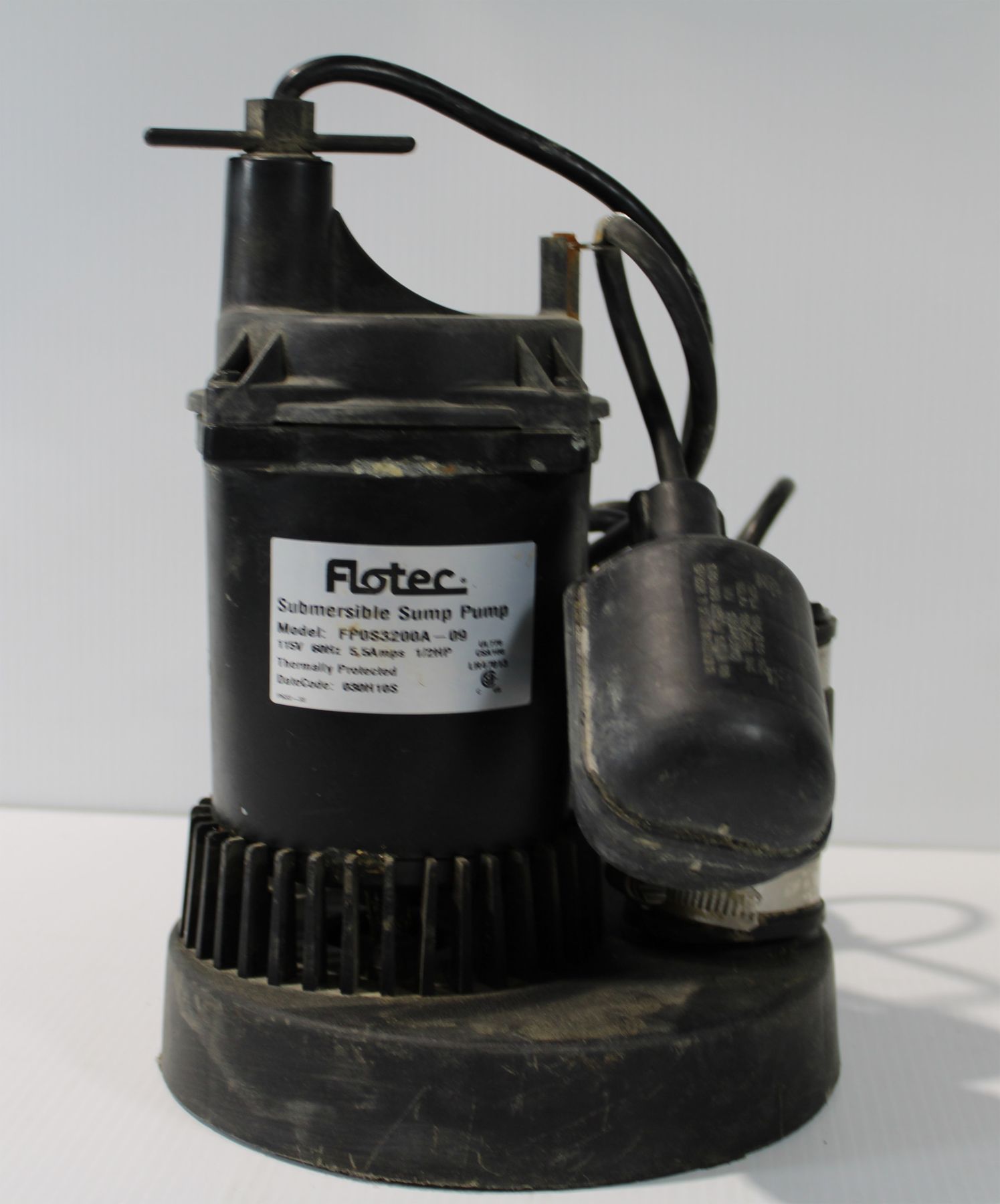 FLOTEC 1/2HP SUBMERSIBLE SUMP PUMP