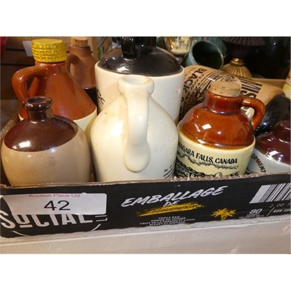 Collection Of Stoneware Jugs