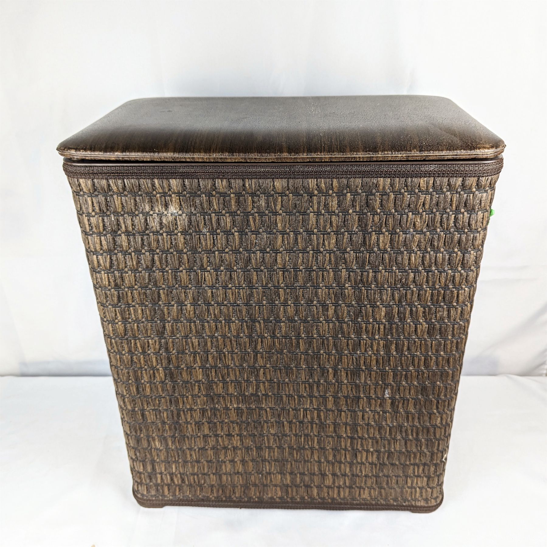 Vintage Clothing Hamper 22" x 19" x 12"