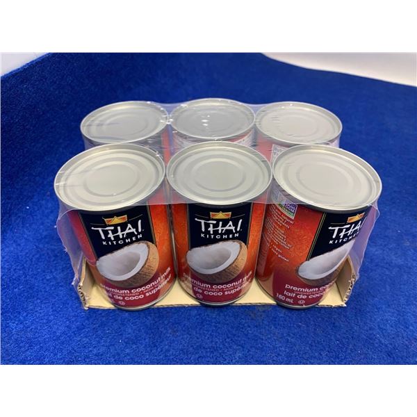 Thai Kitchen Premium Coconut Milk Unsweetened 6 X 160ml