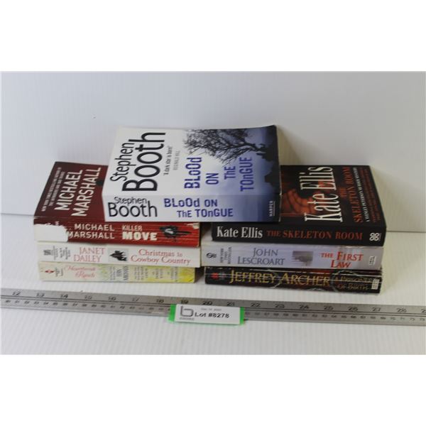 7 Books Adventure Romance Horror Country Bodnarus Auctioneering