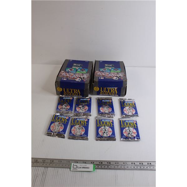 1991 Fleer Ultra Baseball Logo Stickers & Trading Cards - Bodnarus