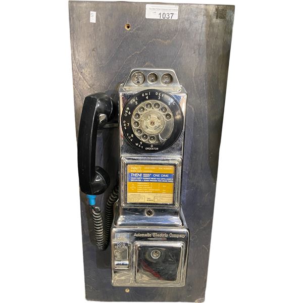 Vintage Bc Tell Coin Pay Phone