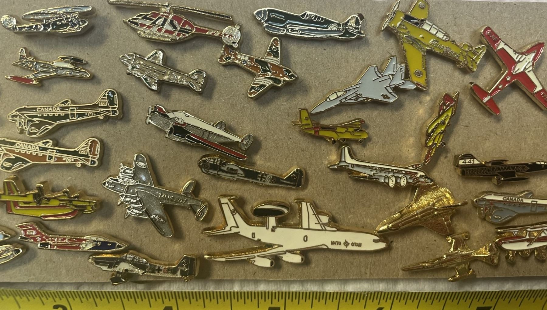 Airplane Pins as Shown