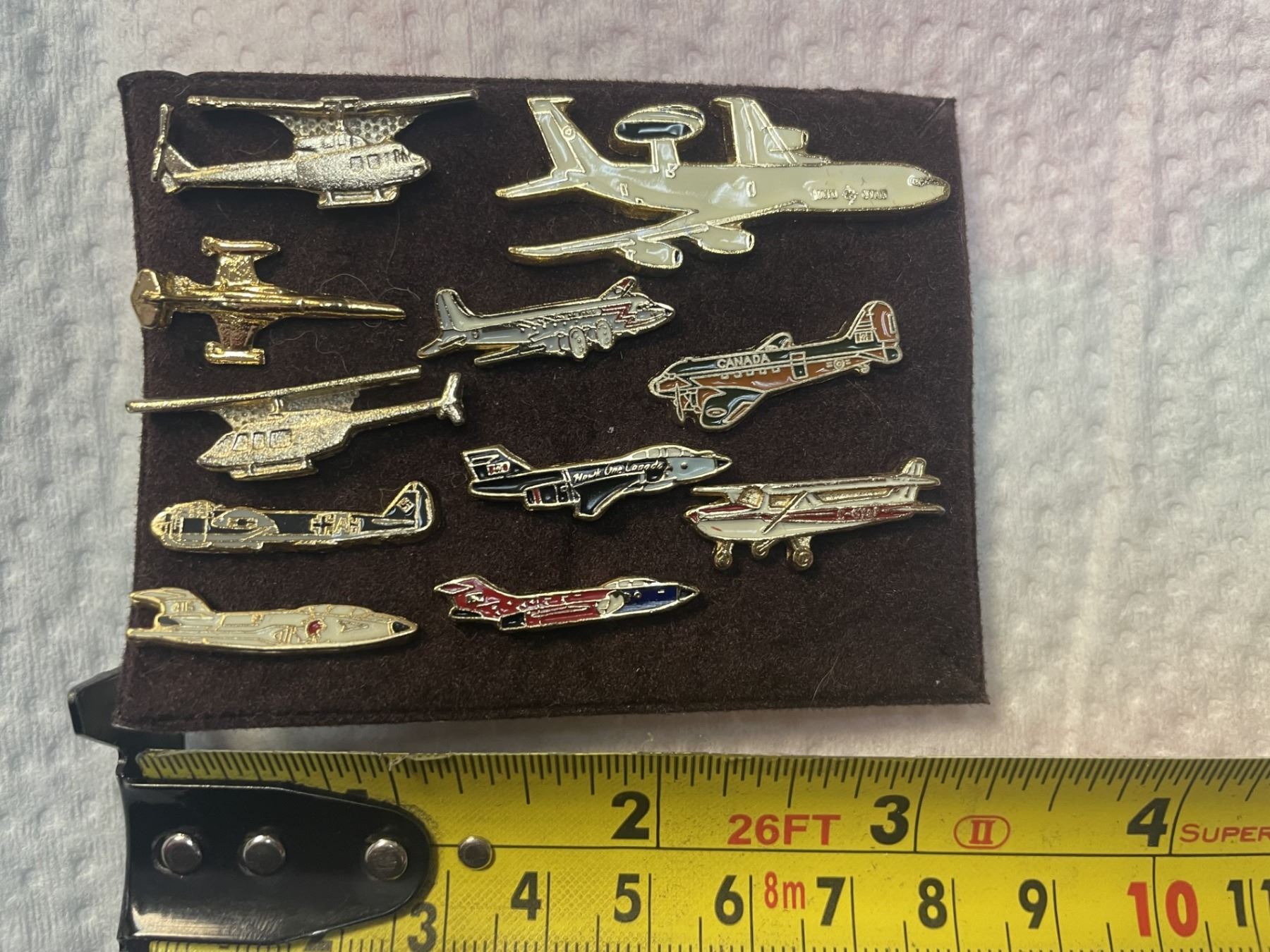 Airplane Pins as Shown