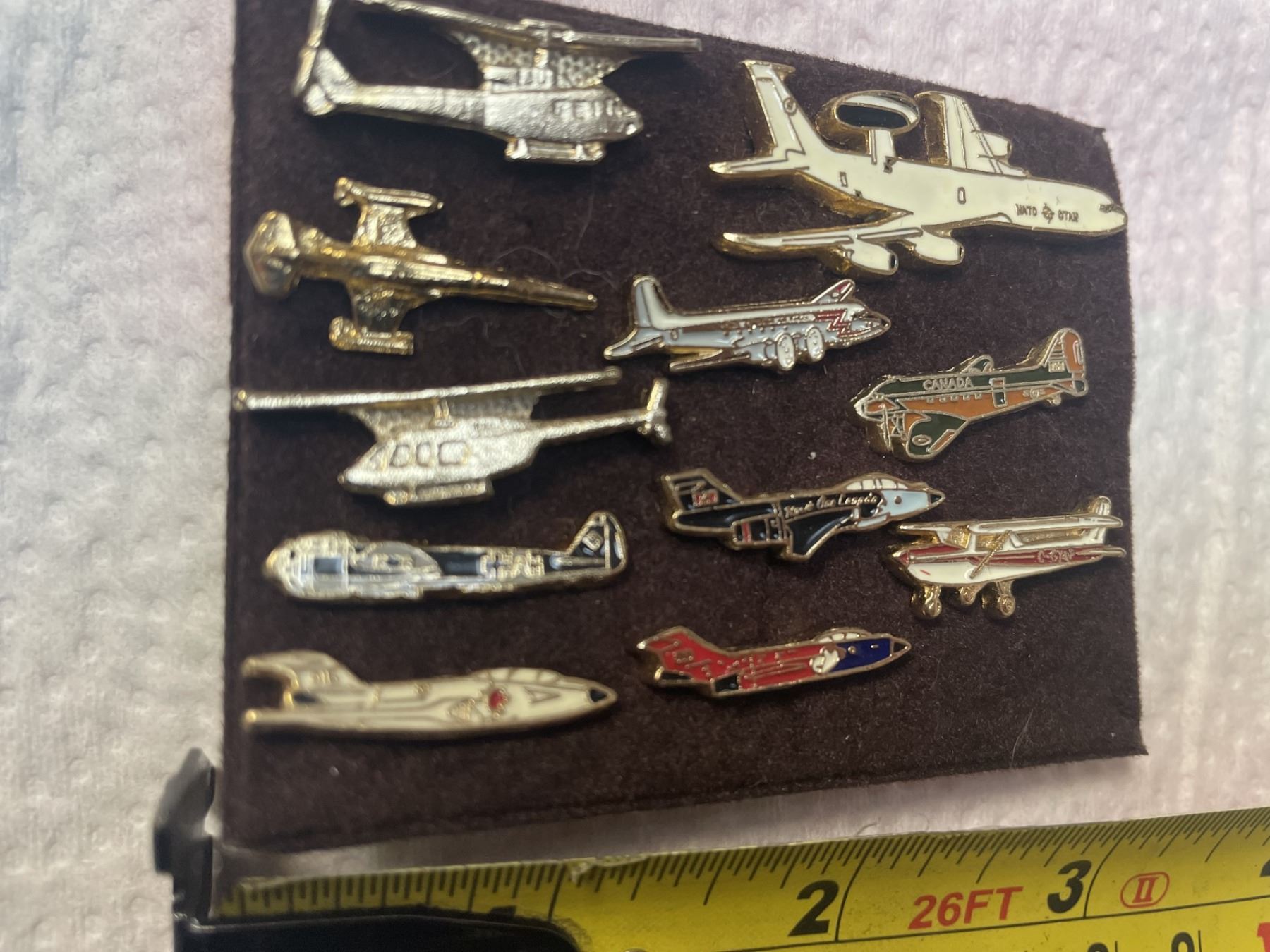 Airplane Pins as Shown