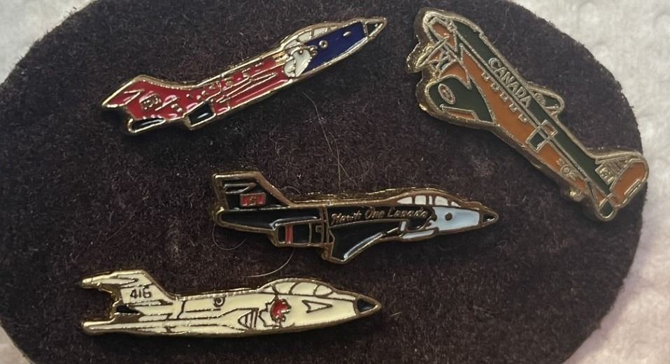 Airplane Pins as Shown
