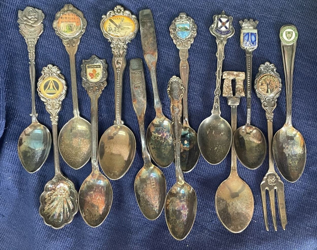 Collection of Collectors Spoons