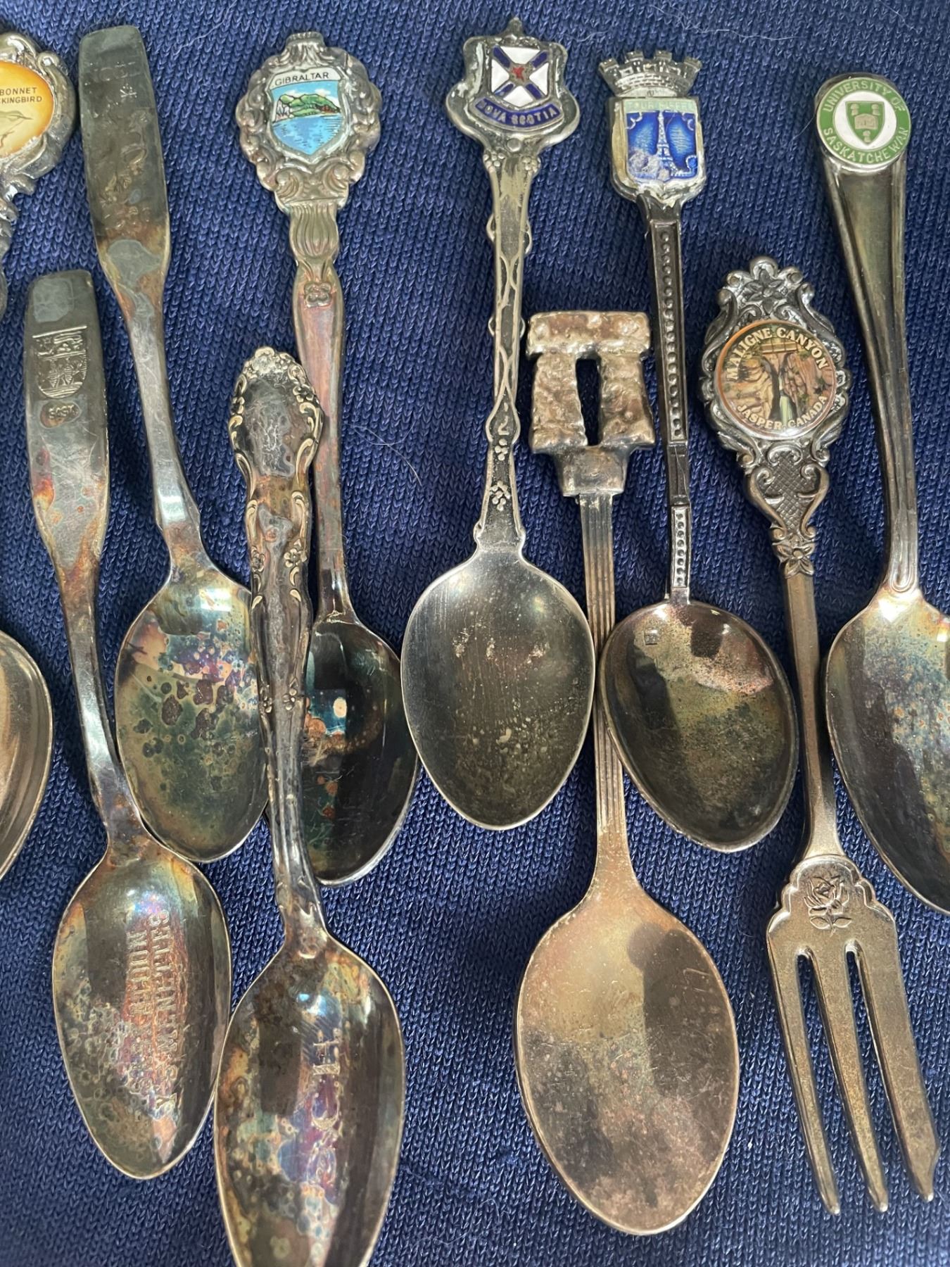 Collection of Collectors Spoons