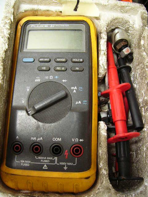 Lot of: 6 or 12 Volt Battery 6029 Model by Associative and FLUKE 83 ...