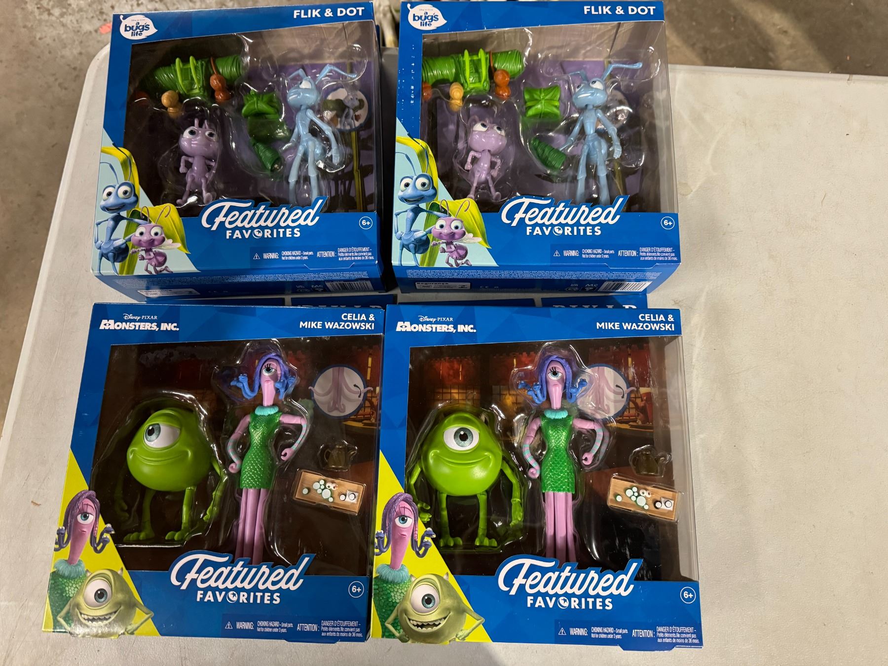 Disney Pixar Monsters inc toys