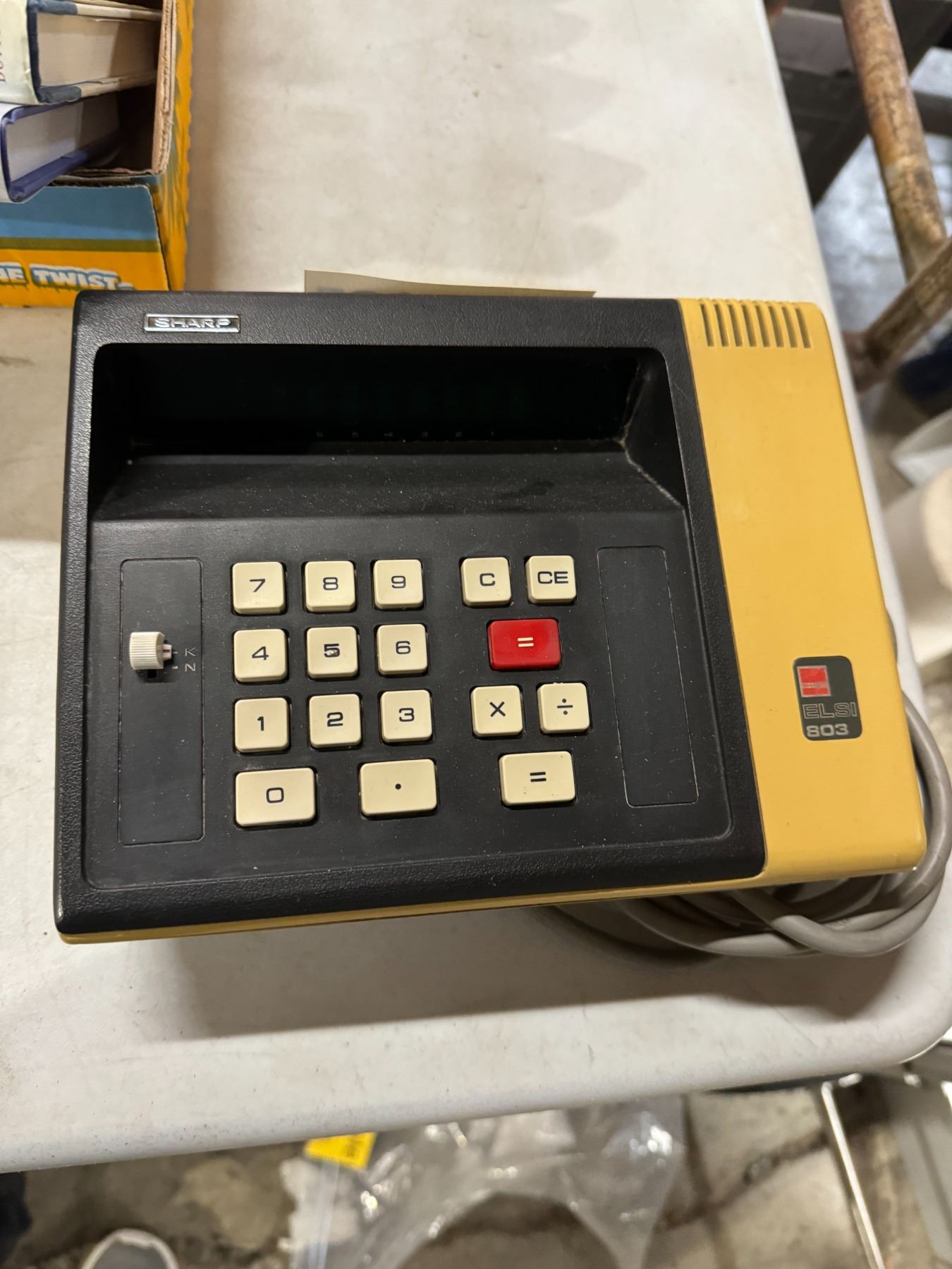 Sharp calculator
